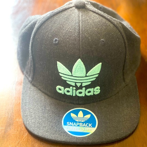adidas | Accessories | Adidas Snapback Hat Blue And Grey | Poshmark